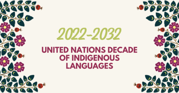 Welcoming the Decade of Indigenous Languages - First Peoples Cultural ...