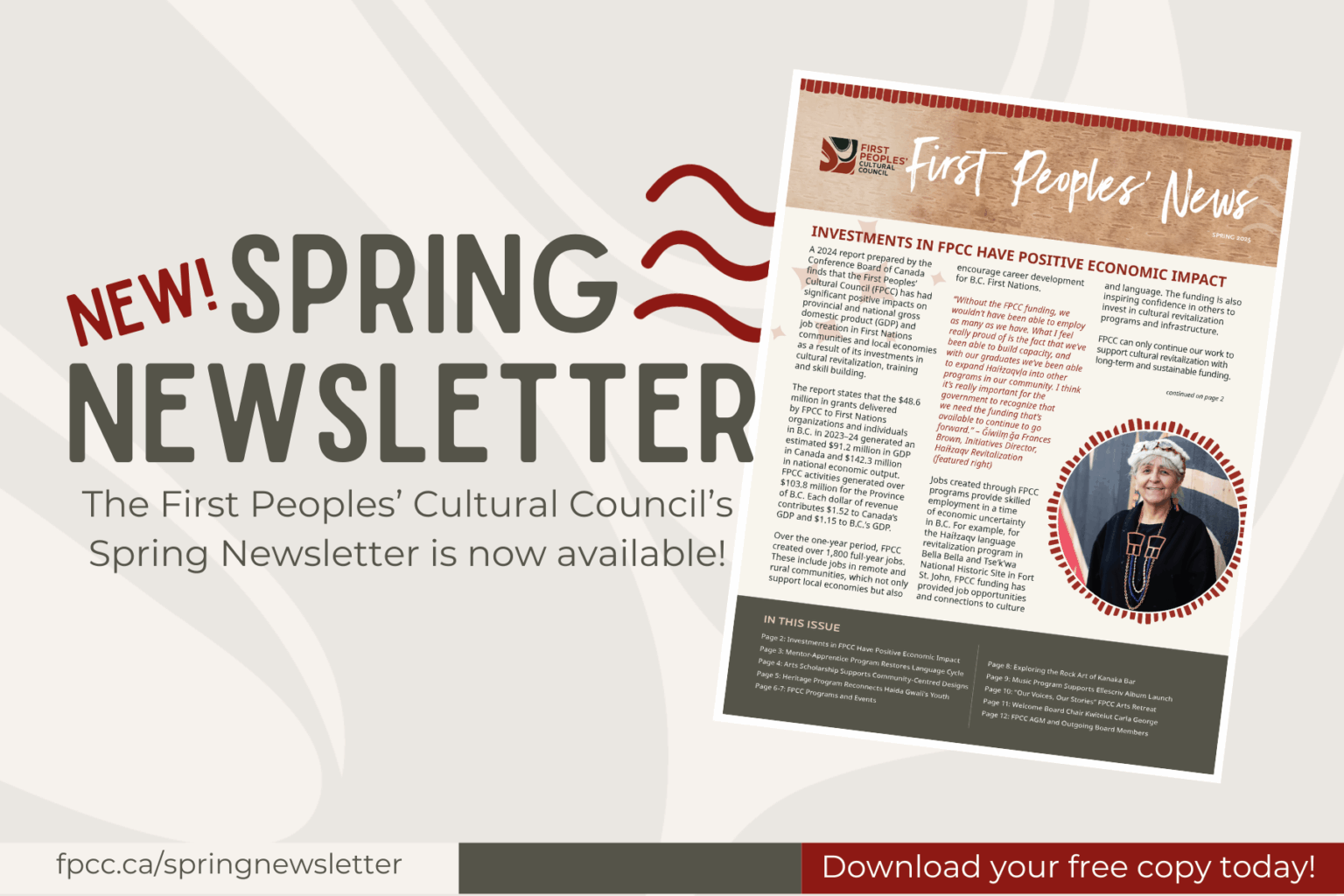 FPCC Newsletter Spring 2025 - First Peoples Cultural Council